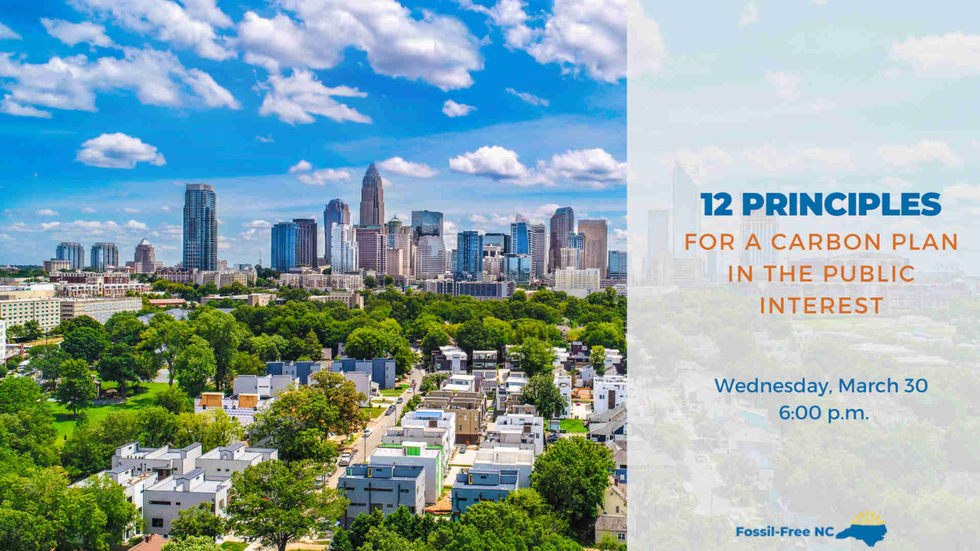 Carbon Plan for North Carolina: Help Set State Climate Action Plan